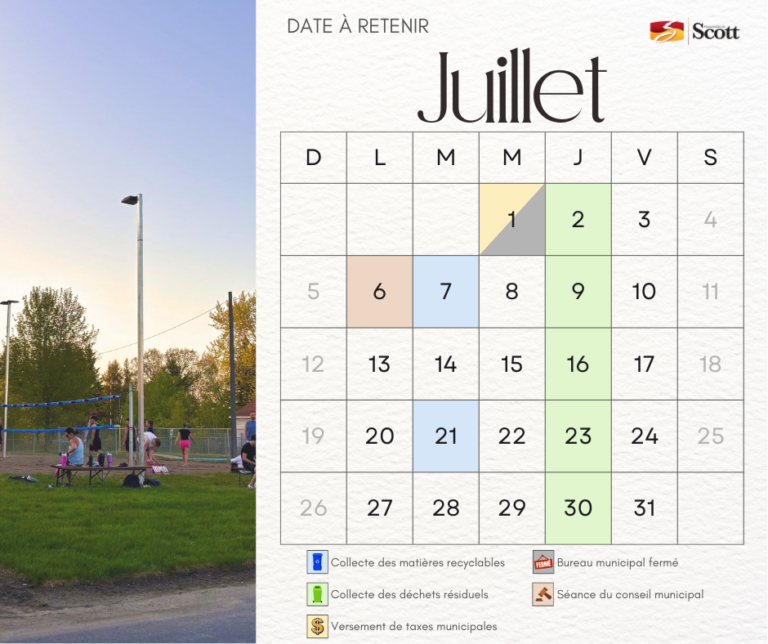07-Juillet - Municipalité de Scott